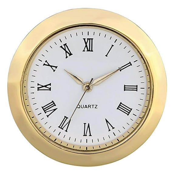 36mm Quartzs Clocks Insert, Craft Clock Movement Round Clock Head ...