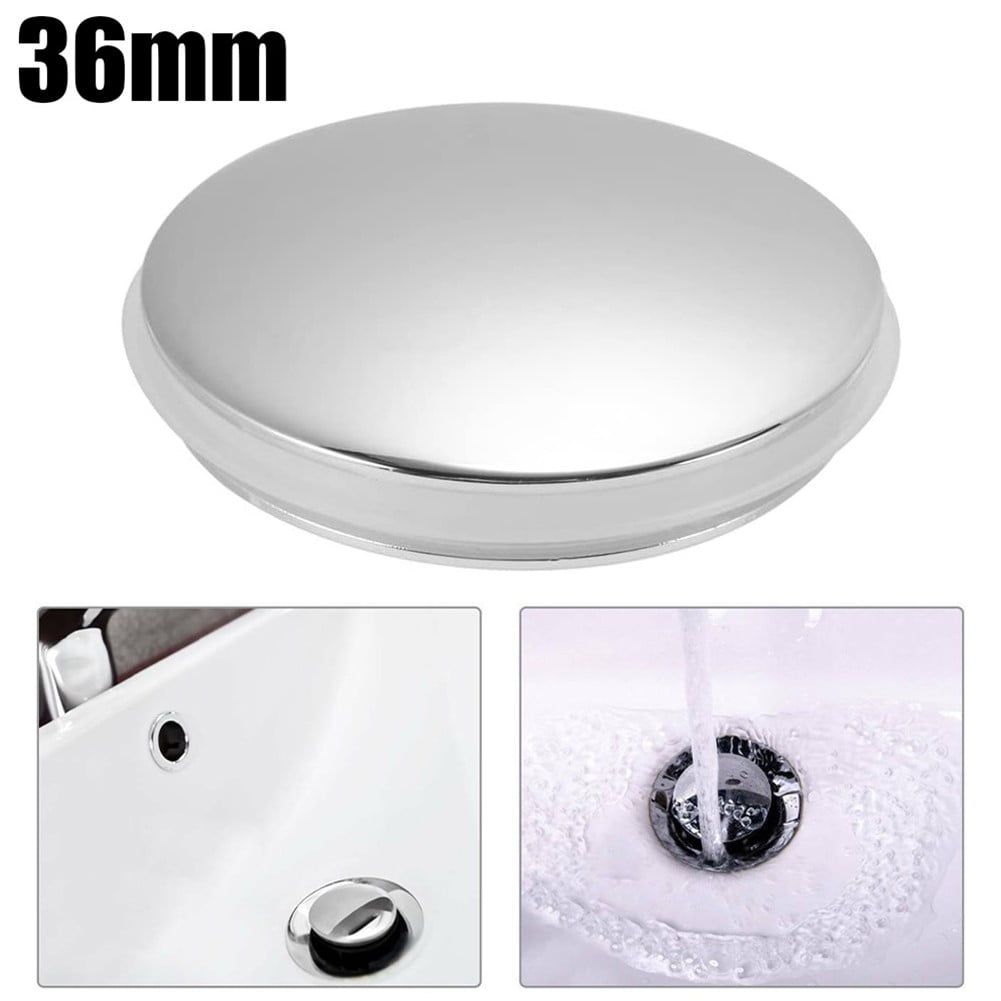 36mm Replacement Sink/Basin Waste Cap, Easy-Up Click Clack Chrome ...