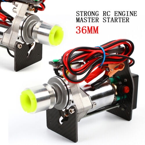 36mm Strong RC Engine Starter for Gasoline/Nitro Engine RC Helicopter ...