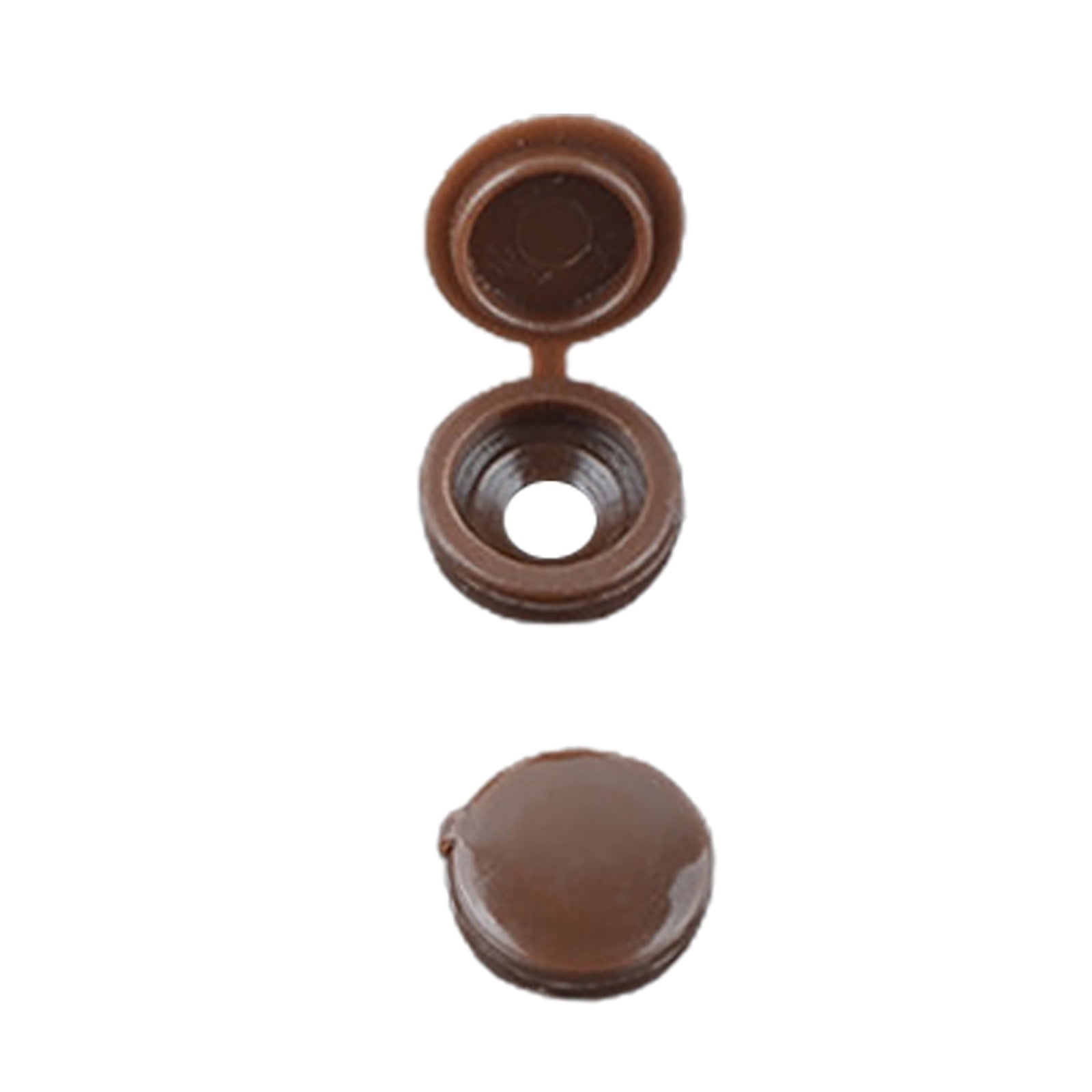 36pc Screw Decorative Caps Hinged Screw Caps Foldable Button Hardware ...