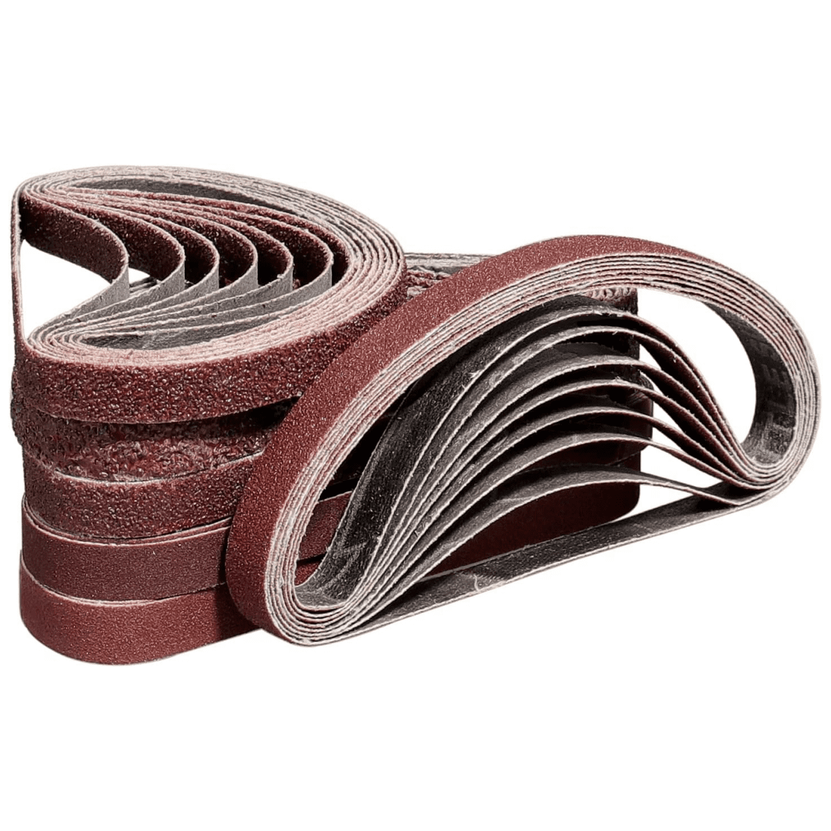 36pcs 1 x 30 inch Sanding Belt 60 80 120 150 240 400 Grit Sander Belts ...