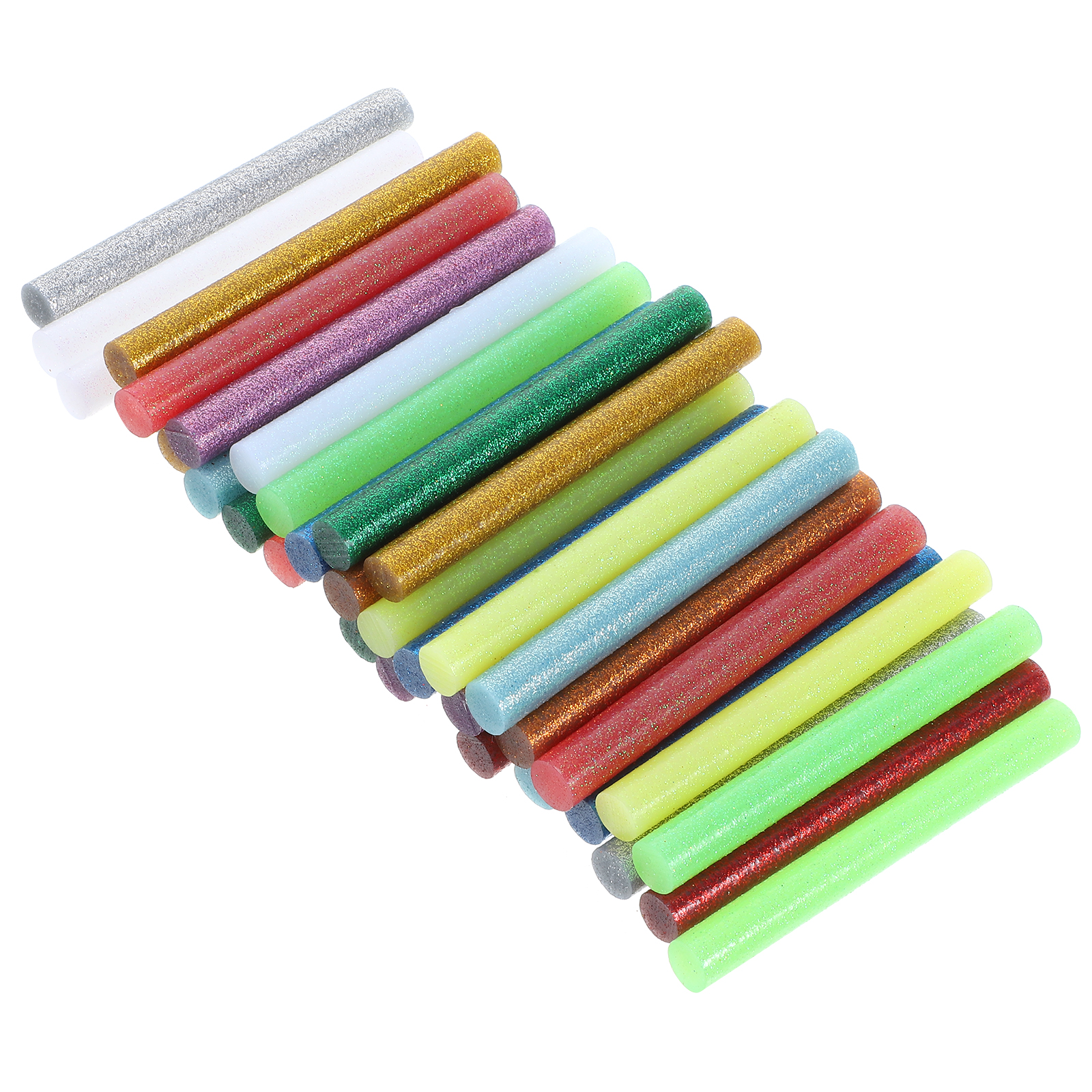 36pcs Colorful Glue Sticks Crafting Glue Sticks Hot Melt Glue Sticks ...