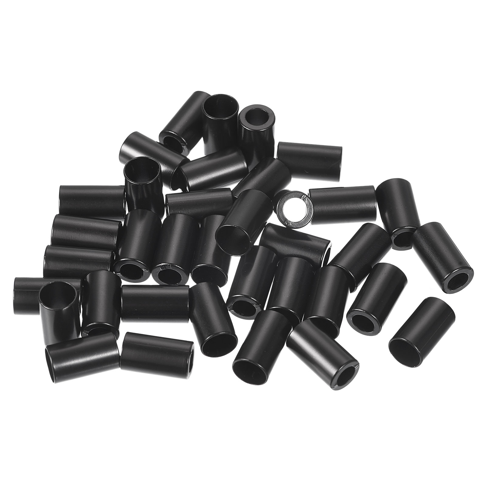 36pcs Cord End Lock Metal Drawstring Rope Stopper Column Rope Fastener ...