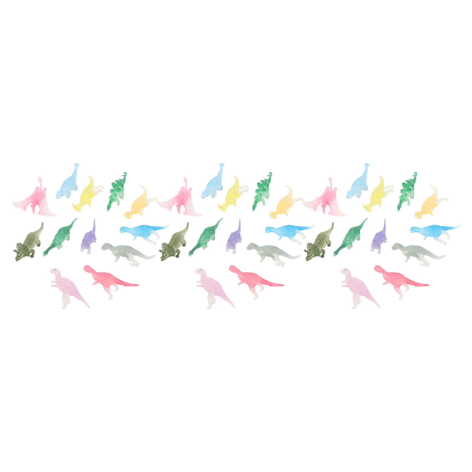 36pcs Dinosaur Squeeze Stretch Toy Portable Adult Kid Simulated ADHD ...