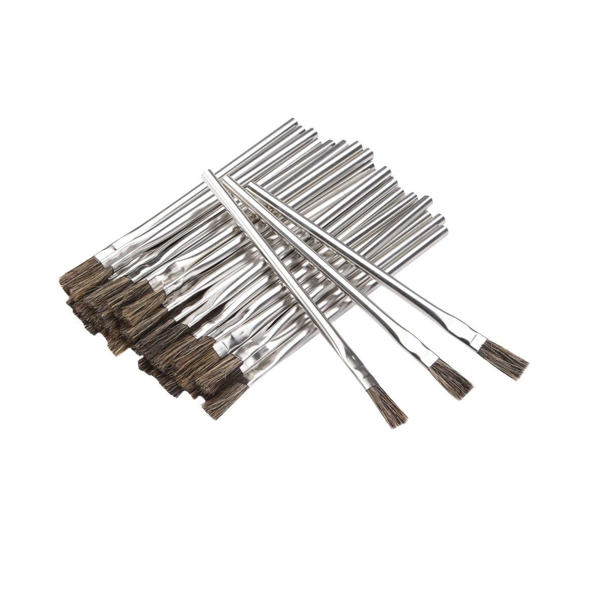 36pcs Disposable Acid Brush Set, Horsehair Bristle for Glue, Oil, Paint ...