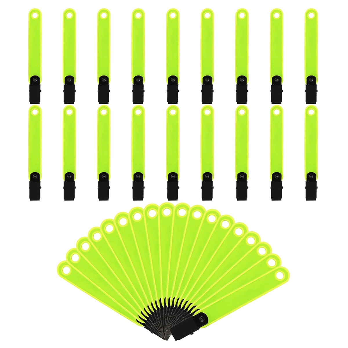 36pcs Double-Sided Reflective Trail Markers for Trees Trail Marking ...