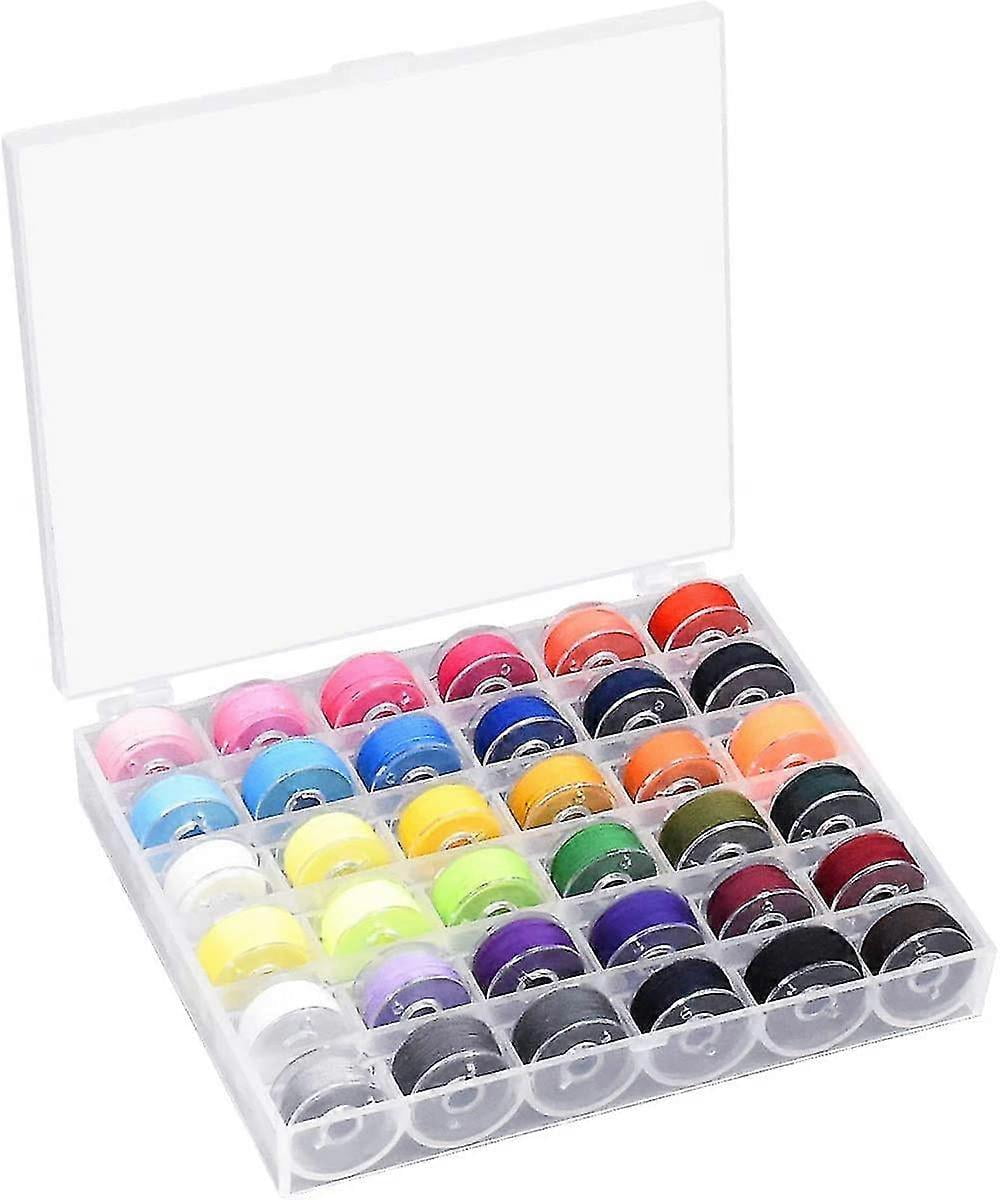 36pcs Heilwiy Sewing Spools, Plastic Sewing Machine Spool, Sewing ...