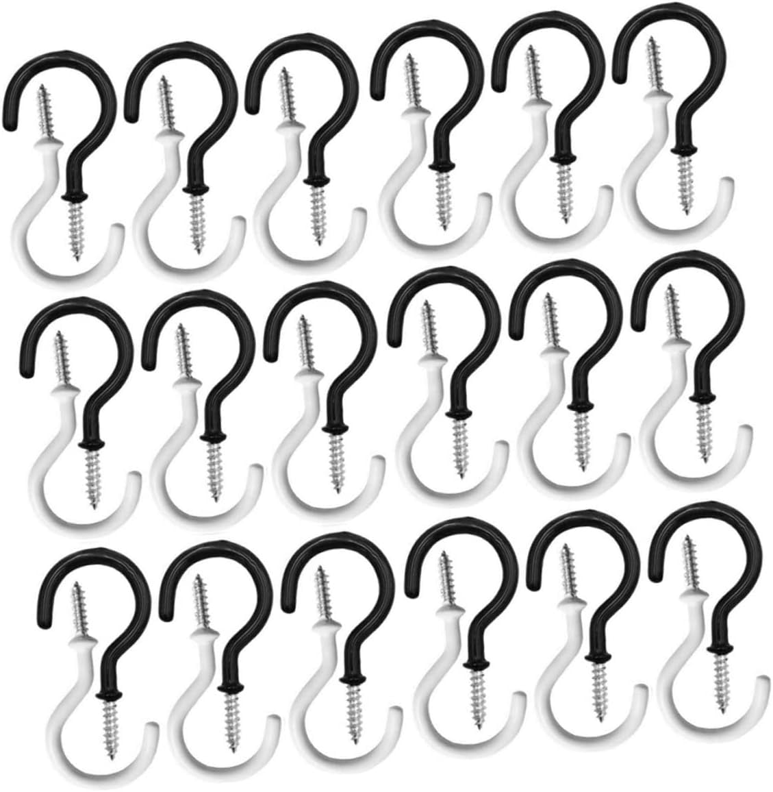 36pcs Question Mark Hook Plant Hanging Hook Ceiling Hooks Wall Hanger ...