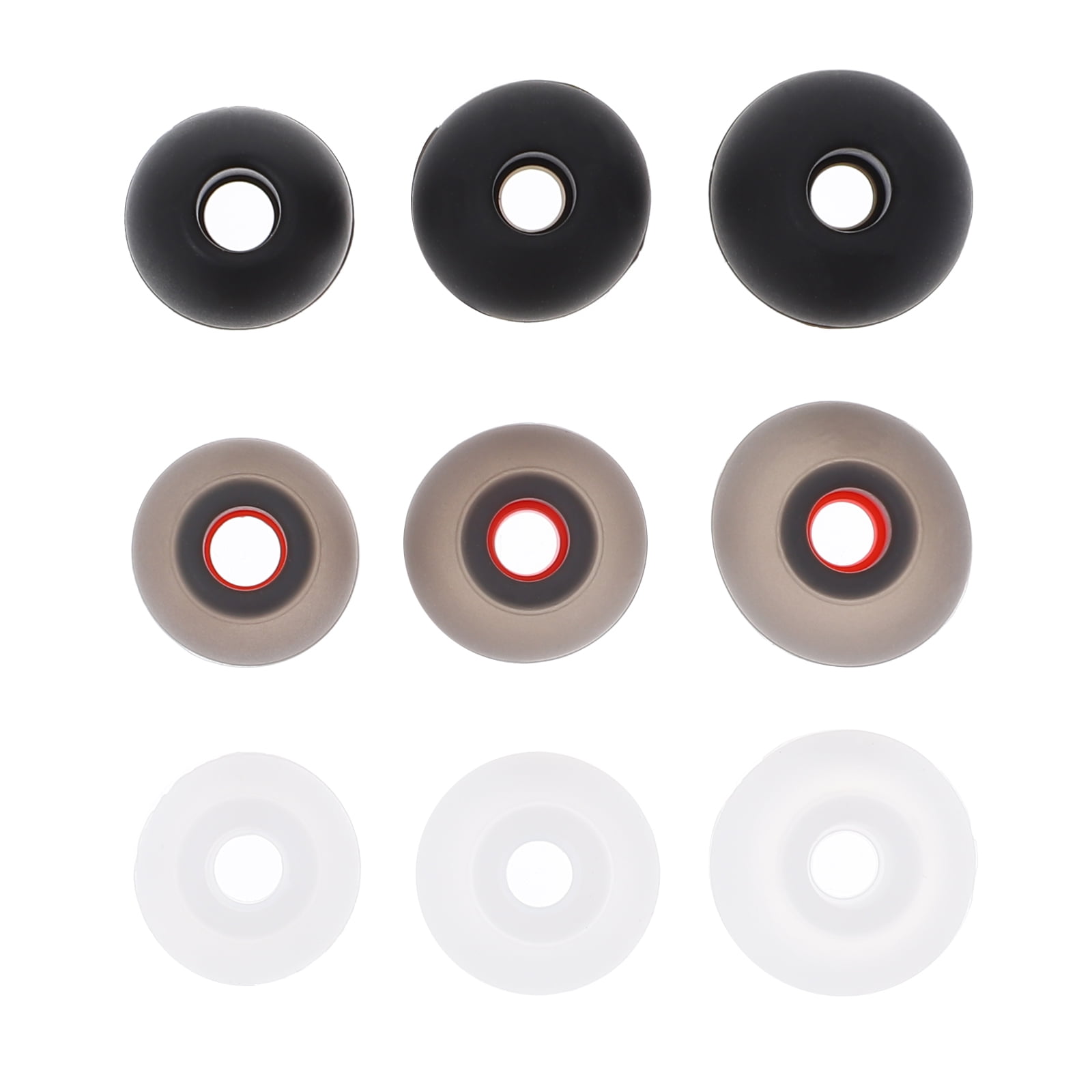 36pcs Replacement Earbuds Caps Silicone Earbuds Replacement Earphone ...