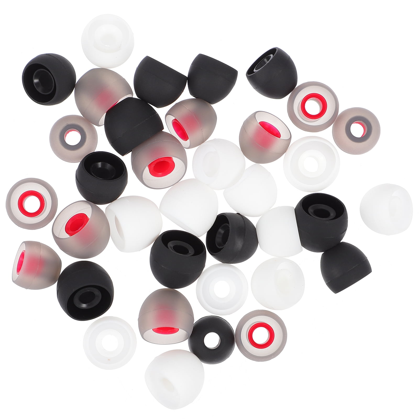 36 Pieces Silicone Earphone Replacement Covers Caps for Earbuds ...