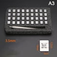 36pcs Steel Alphabet letter Number leather Stamp Punch Set Leather ... 36pcs Steel Alphabet letter Number leather Stamp Punch Set Leather ...