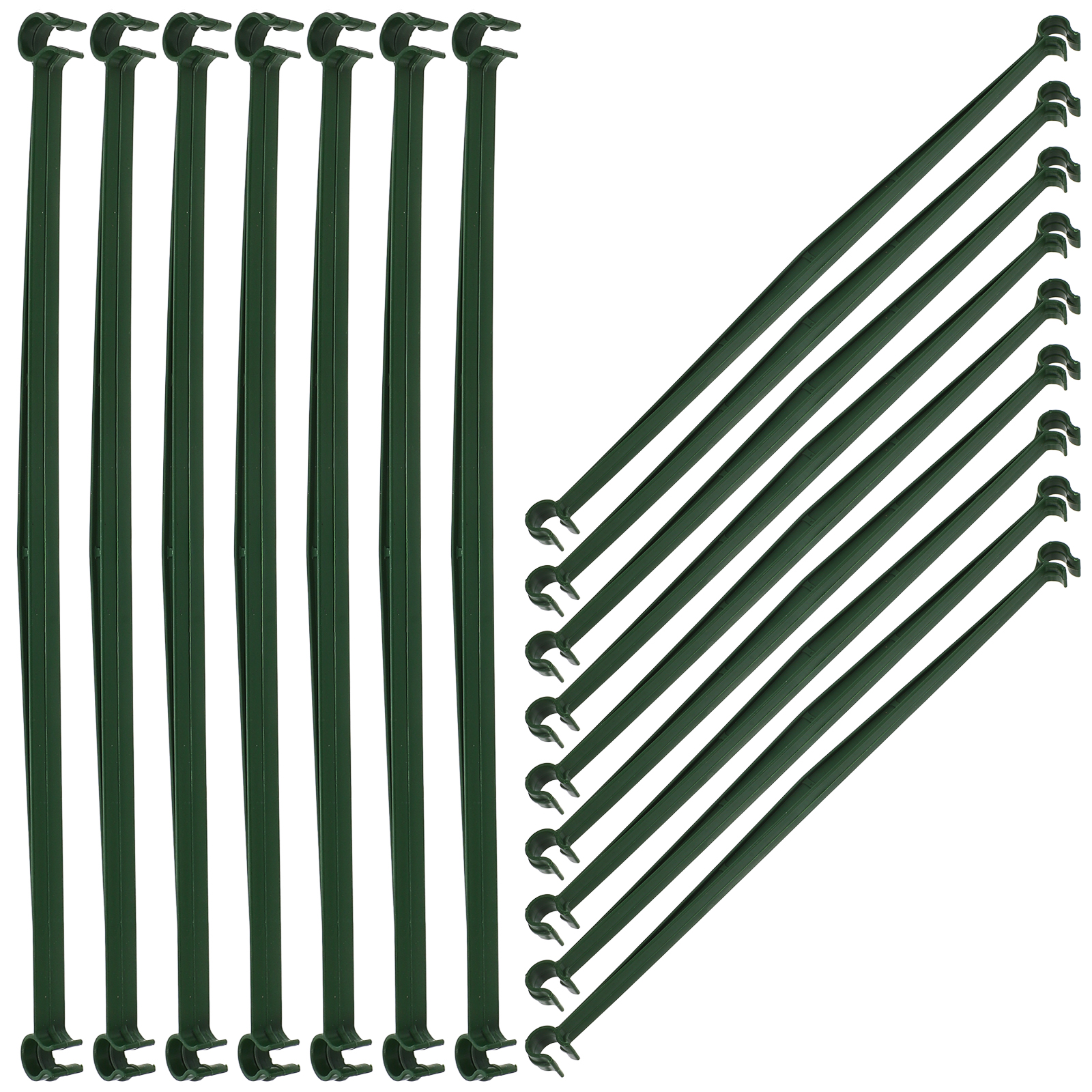 36pcs Garden Stakes Adjustable Plant Trellis Clips for Tomato Vine ...