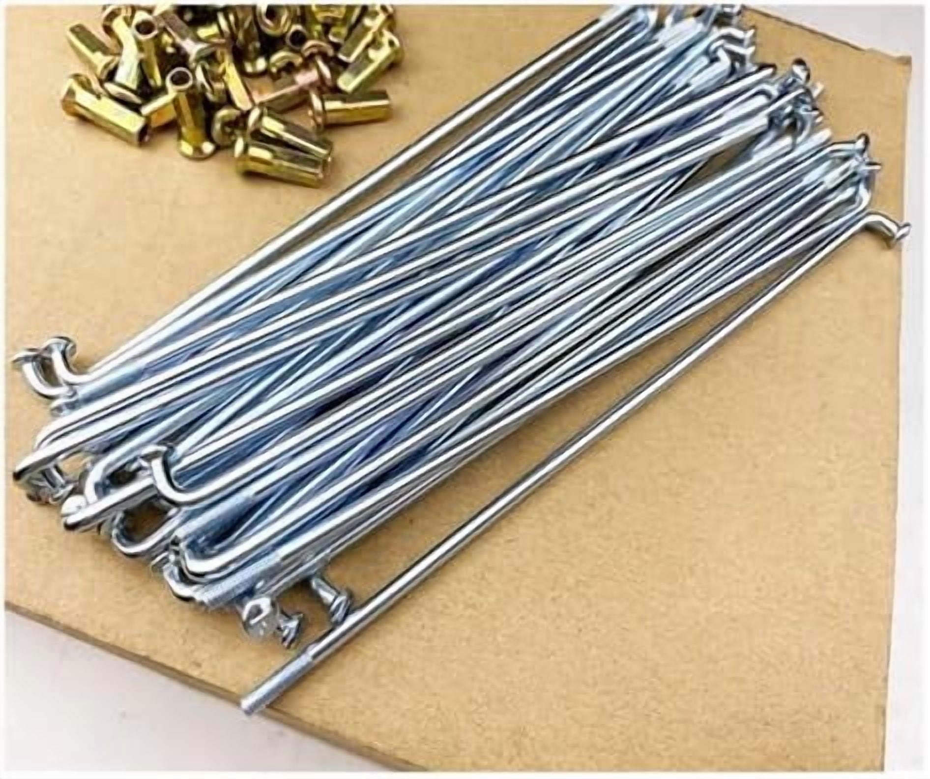 36pcs/lot 8G Spokes 9K Motorcycle Spokes 3.5mm 4mm*124-235mm for E ...