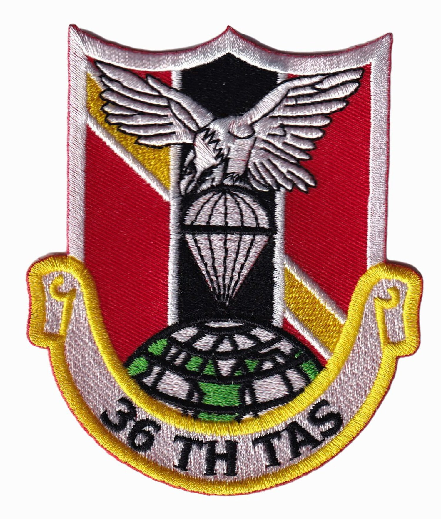 36th Tactical Airlift Squadron Patch - With Hook and Loop, 3.5 ...
