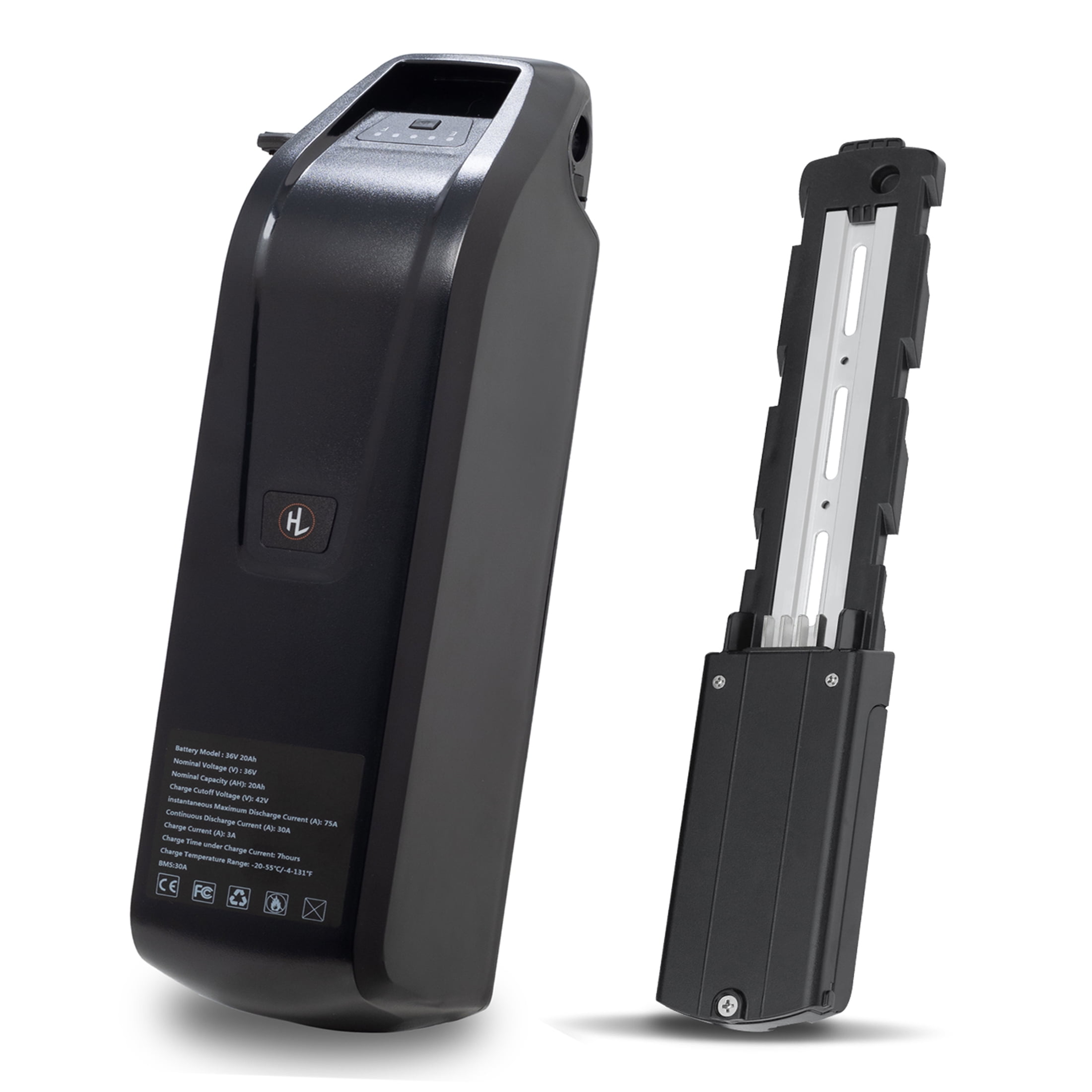 36v 20ah Battery Pack 4 Prong 36volt Ebike Battery 5A Charger 0-1500W ...