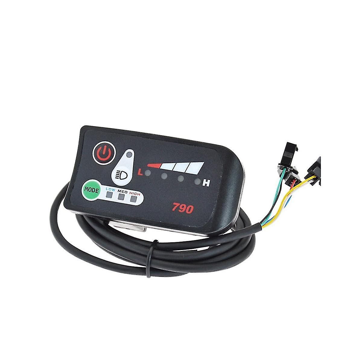 36v Electric Vehicle Electric Bicycle Meter Led Power Display 6 Km ...