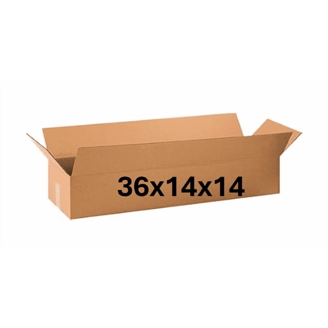 36x14x14 (200 lb) | Single Box | Custom size boxes for - Walmart ...