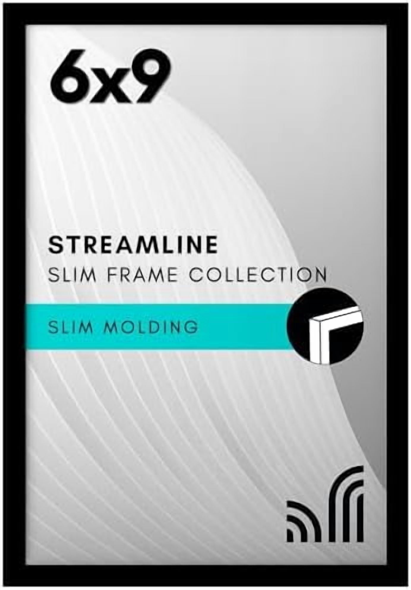 36x36 Picture Frame with Polished Plexiglass - Streamline Collection ...