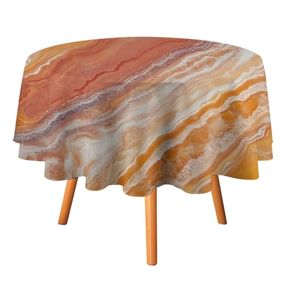 36x36in Round Tablecloth Car Line Straight And Dense Wireless Head Gap ...