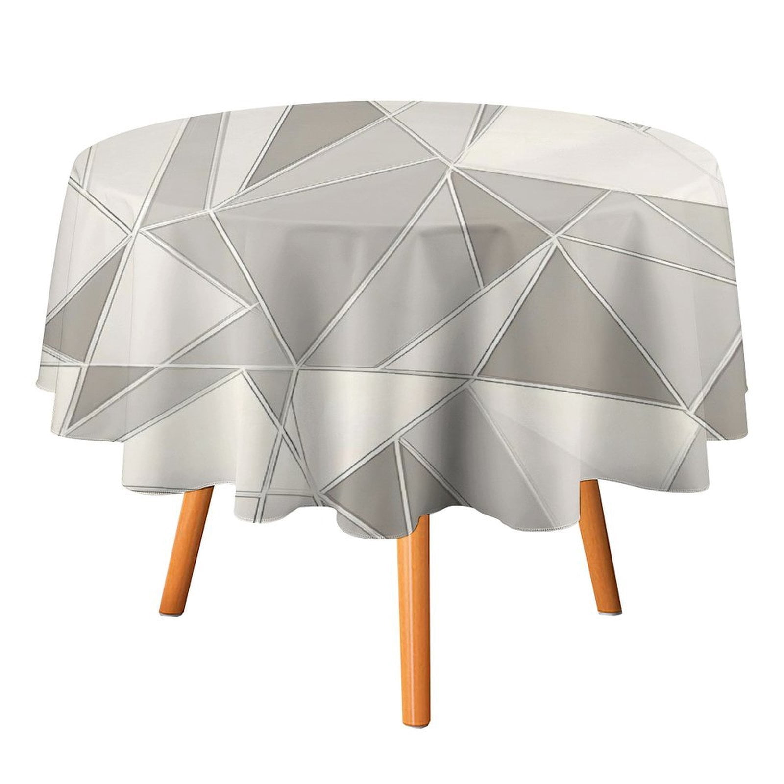 36x36in Round Tablecloth Car Line Straight And Dense Wireless Head Gap ...