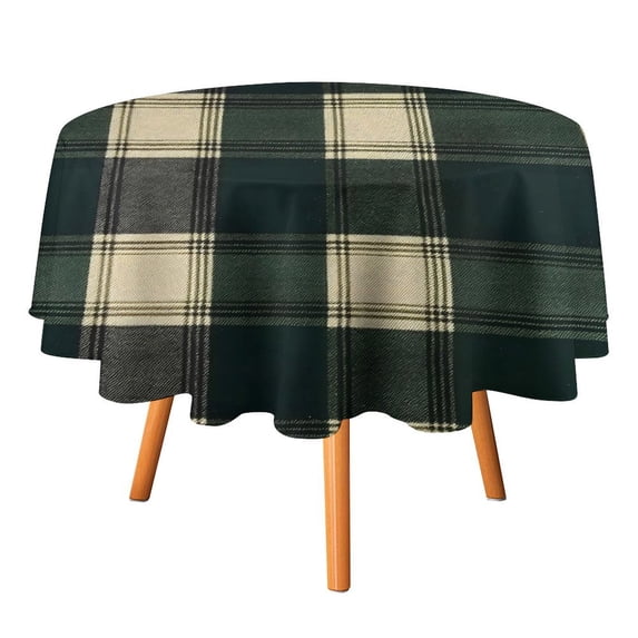 36x36in Round Tablecloth Car Line Straight And Dense Wireless Head Gap ...