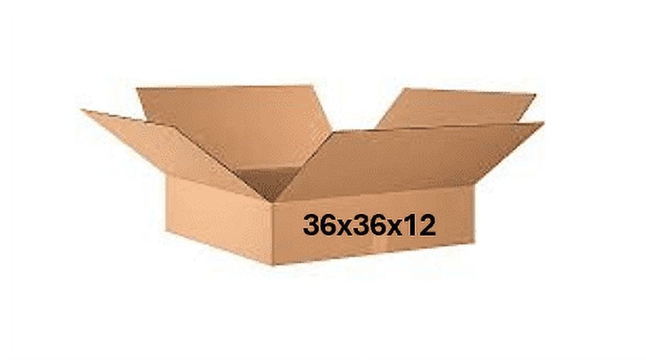 36x36x12 (200 lb strength) | SINGLE CARDBOARD BOX - Walmart.com