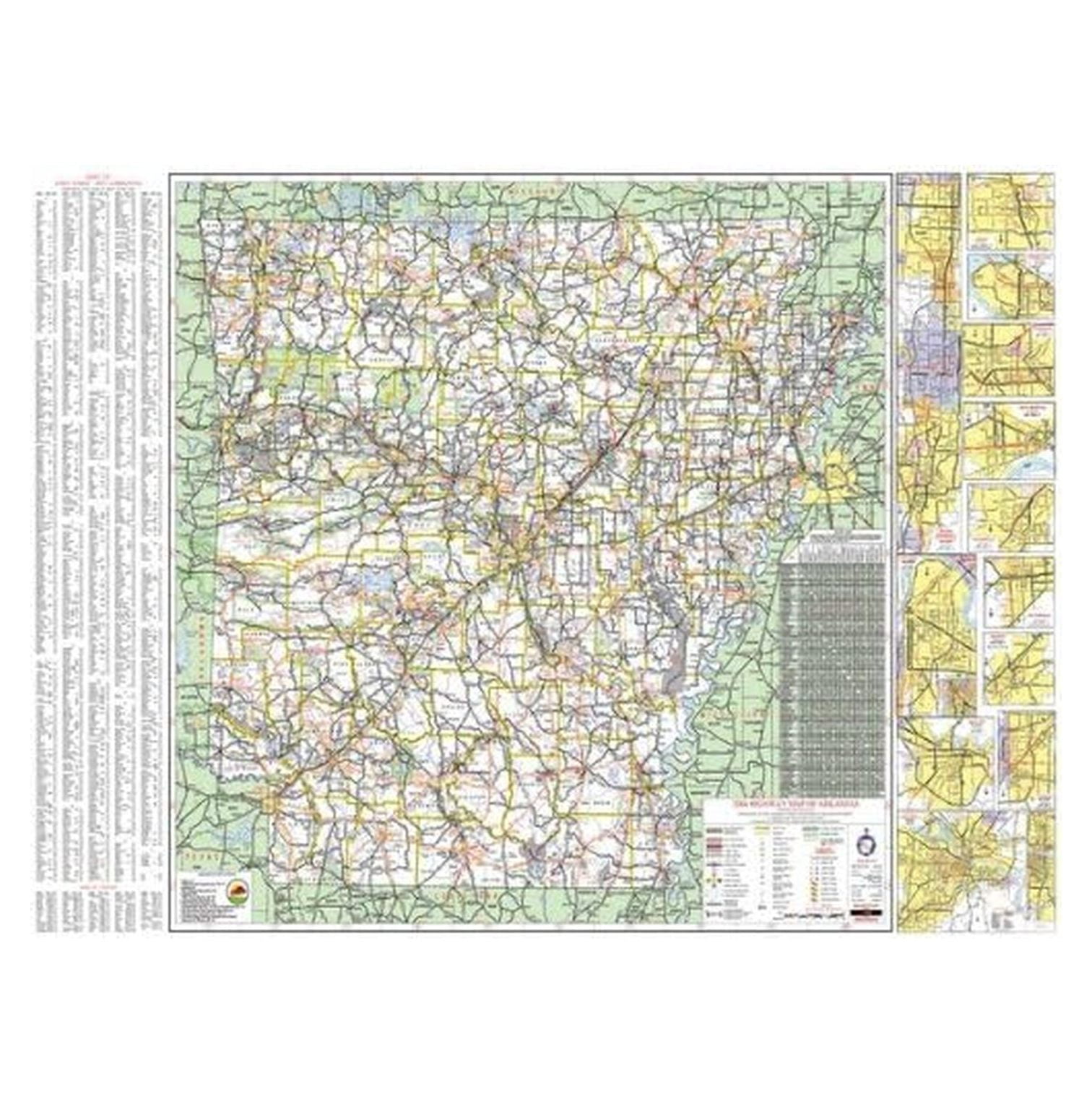 36x48 State Official Executive Laminated Wall Map - Walmart.com