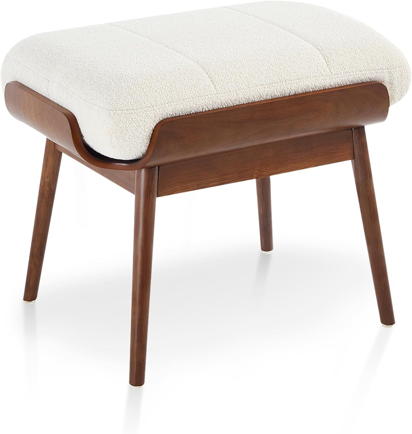 37.4" Bedroom Bench End of Bed Bench Dining Bench with Padded Seat and ...