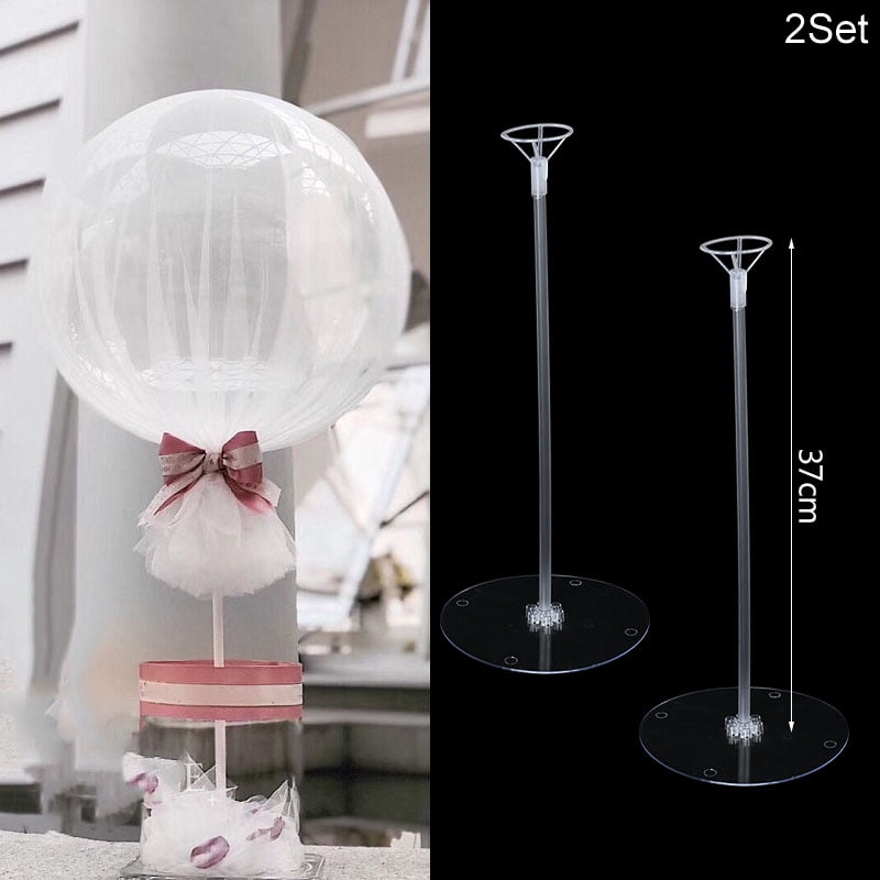 37/70cm Balloon Stand Holder Column for Wedding Birthday Party Table ...