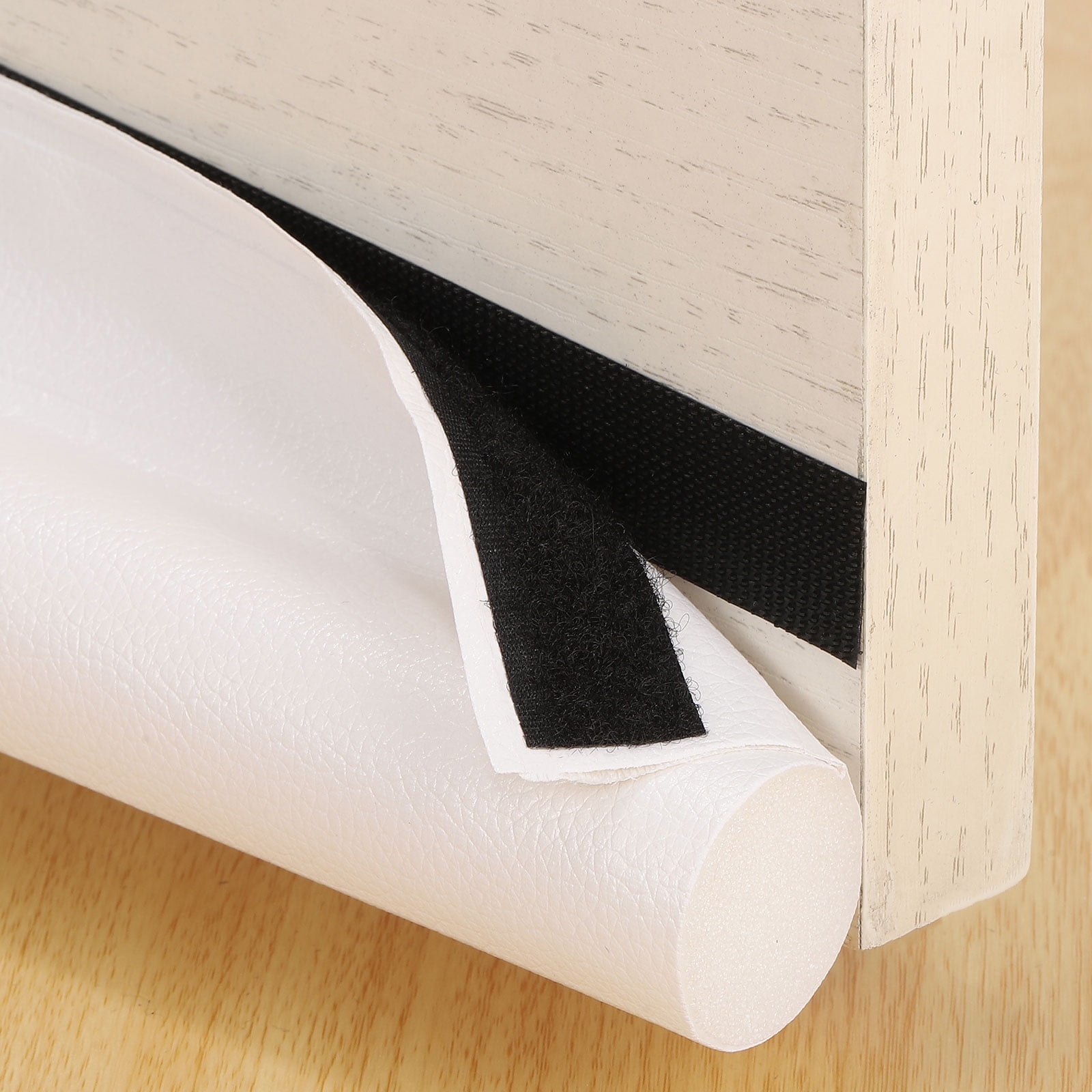 37" Door Draft Stopper, Adjustable One-Sided Under Door Draft Blocker ...