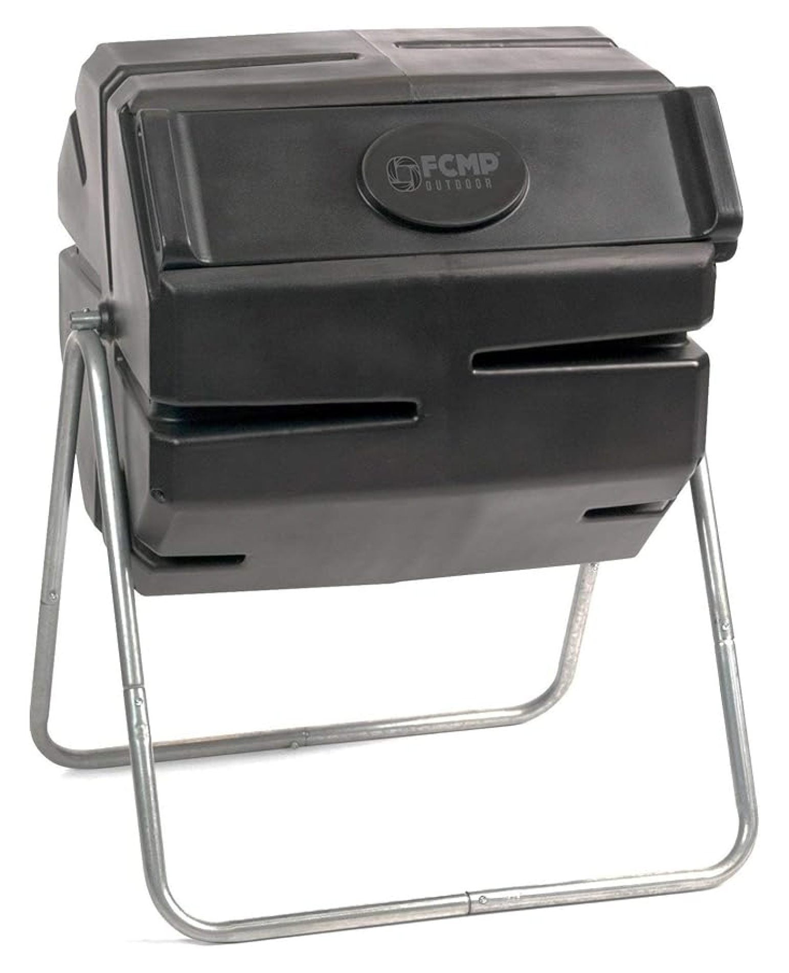 37 Gallon 1 Piece Plastic Single Chamber Roto Tumbling Composter ...