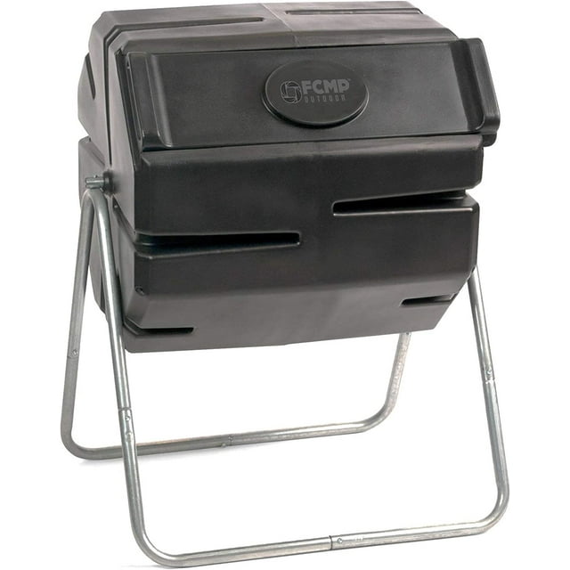 37 Gallon Single Chamber Roto Tumbling Composter – 1 Piece Weather ...