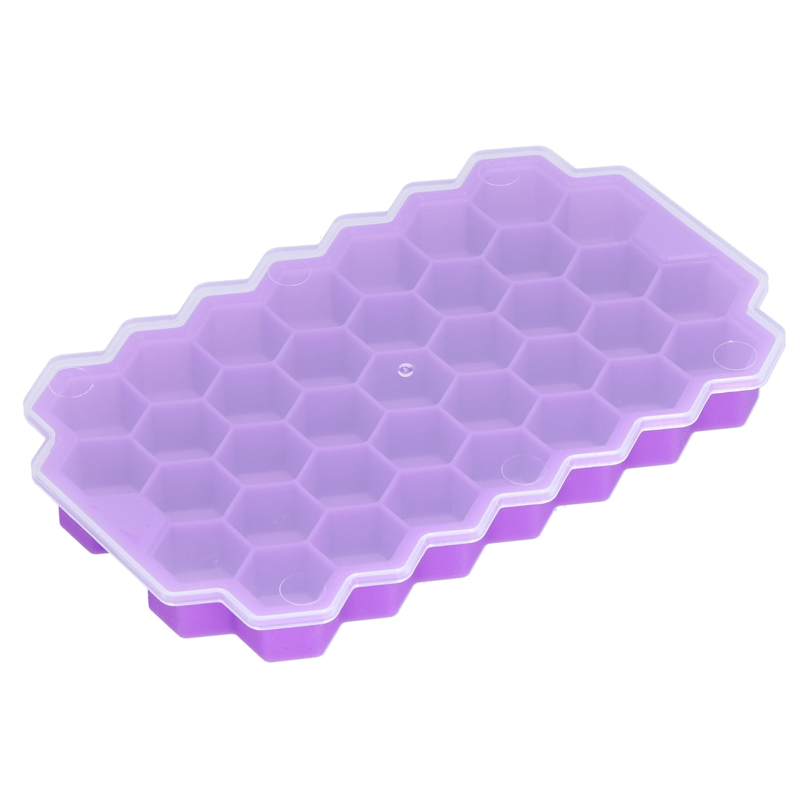 37‑Grids Ice Cubes Mold Reusable Stackable Silicone Ice Tray for ...