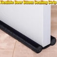 37-Inch Door Bottom Seal Strip - Flexible Wind Dust Sound Sealer Guard ...