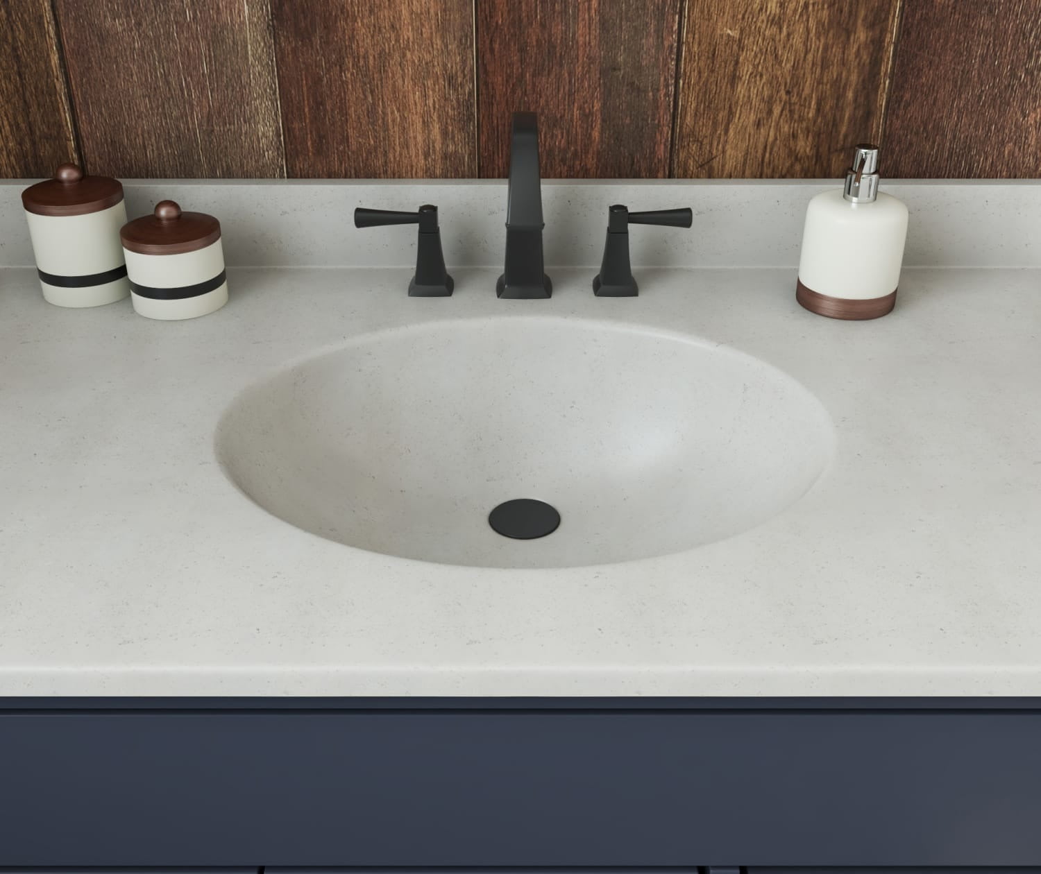 37 Inch Vanity Top with Oval Integral Sink - Walmart.com