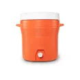 37 Liter Wide Mouth Water Cooler with Dual Handles, Thermally Insulated ...