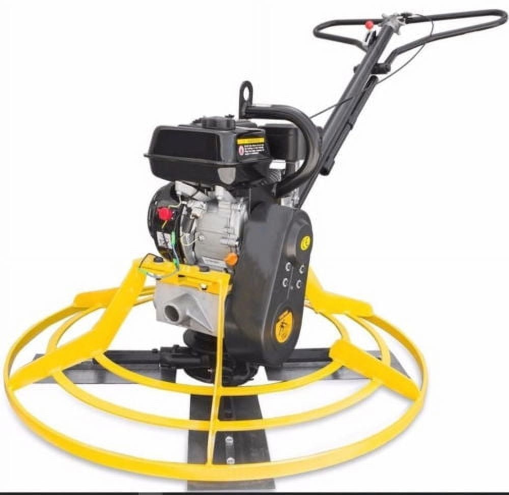 "37"" Walk-Behind Cement Power Trowel Finishing Equipment, 6.5HP 196CC ...