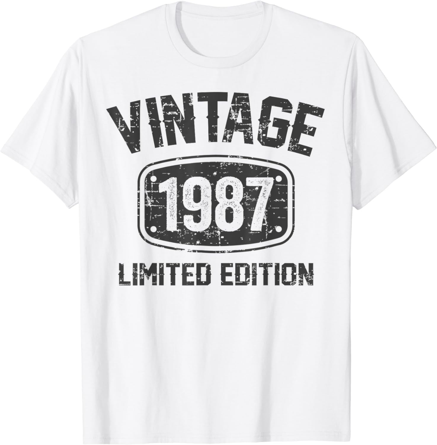 37 Years Old Vintage 1987 Limited Edition 37th Birthday T-Shirt - Walmart.com