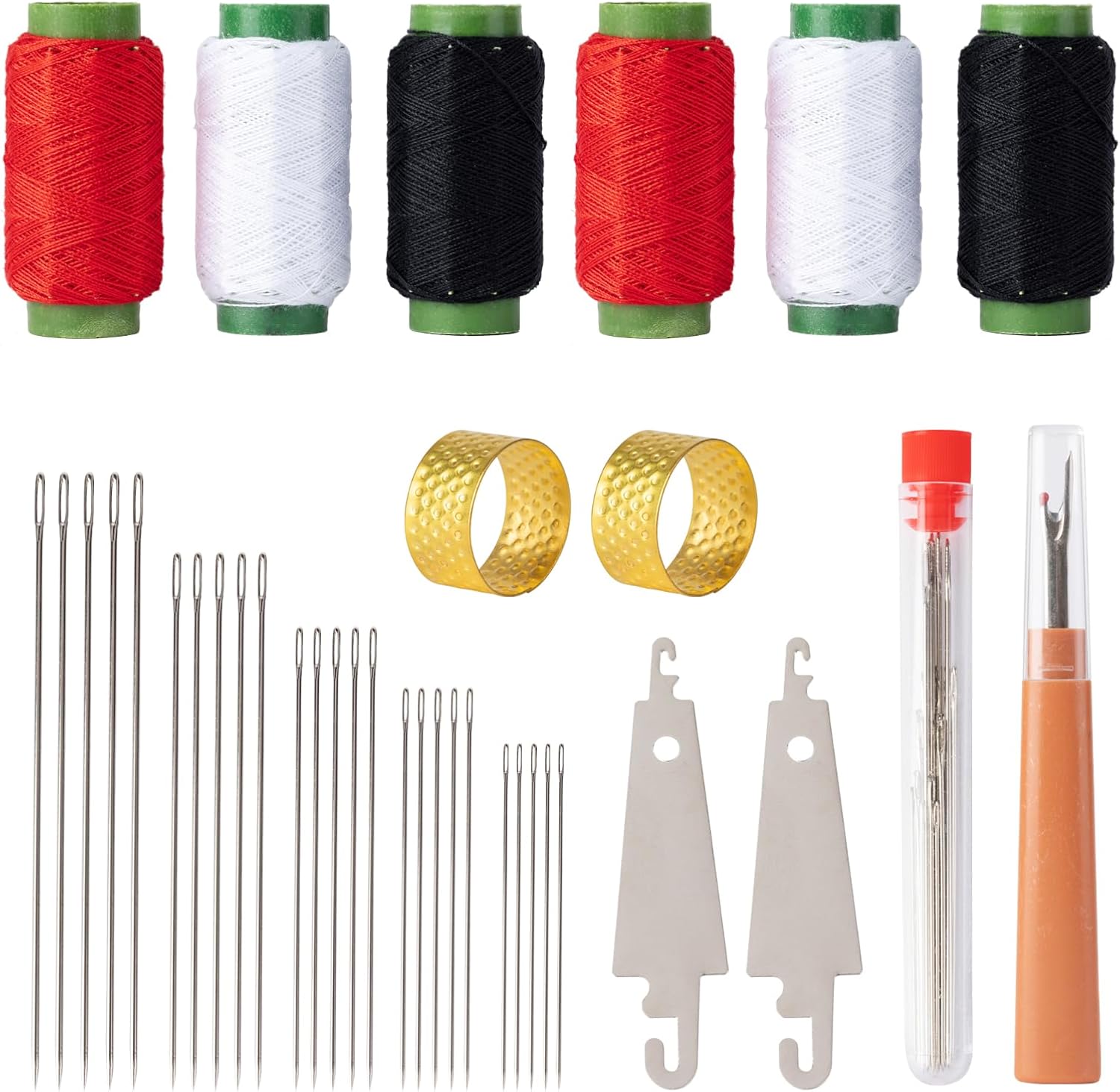 37 count Big Eye Sewing Kit - Stainless for Hand Sewing Kit with Thread ...