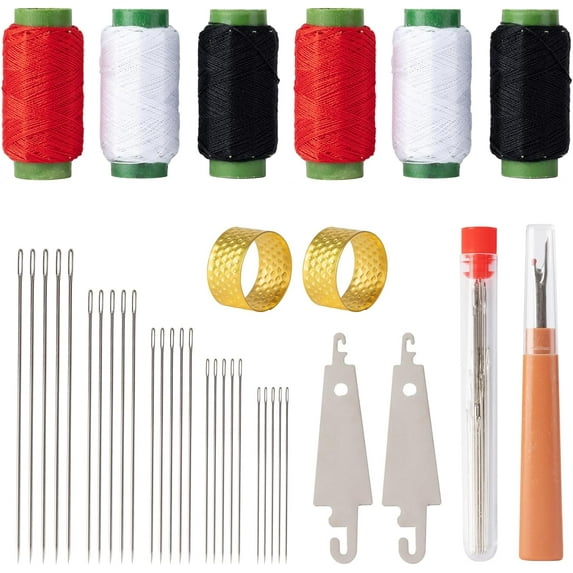 37 count Big Eye Sewing Kit - Stainless for Hand Sewing Kit with Thread ...