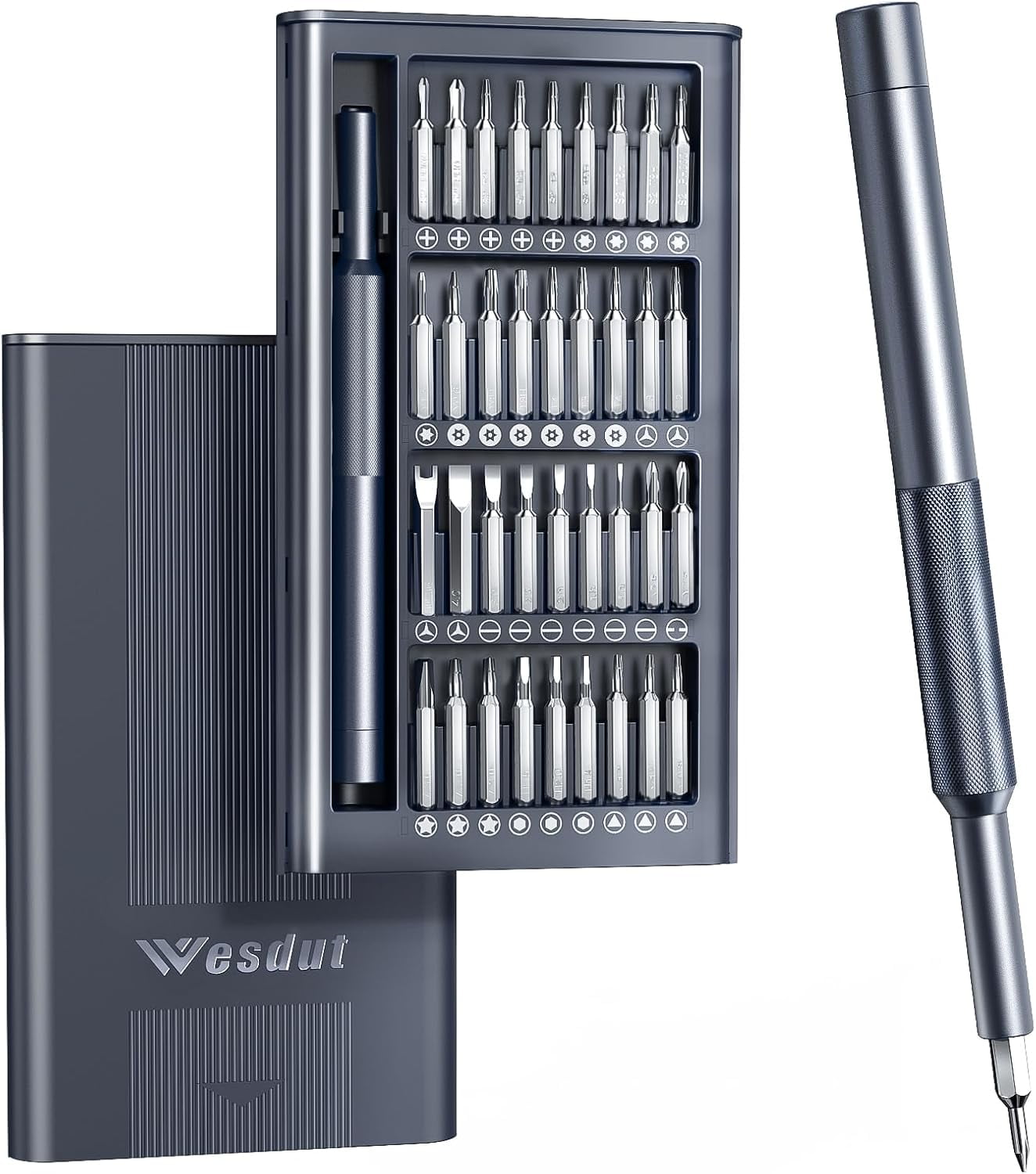 37-in-1 Precision Screwdriver Set, Magnetic Tiny Torx Screwdrivers T2 ...