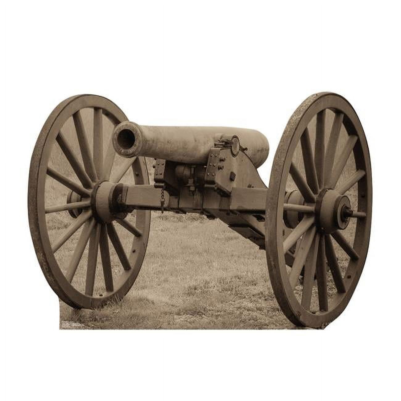 37 x 54 in. Civil War Cannon Life-Size Cardboard Cutout - Walmart.com