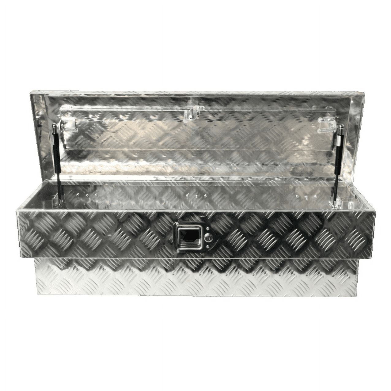 37"x12"x13" Aluminum Side Tool Box for Truck Pickup Trailer Storage Bed ...
