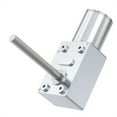 370-M6 Small Worm Gear Reducer Motor 6V~24V/1~375RPM Shaft Length 50MM ...