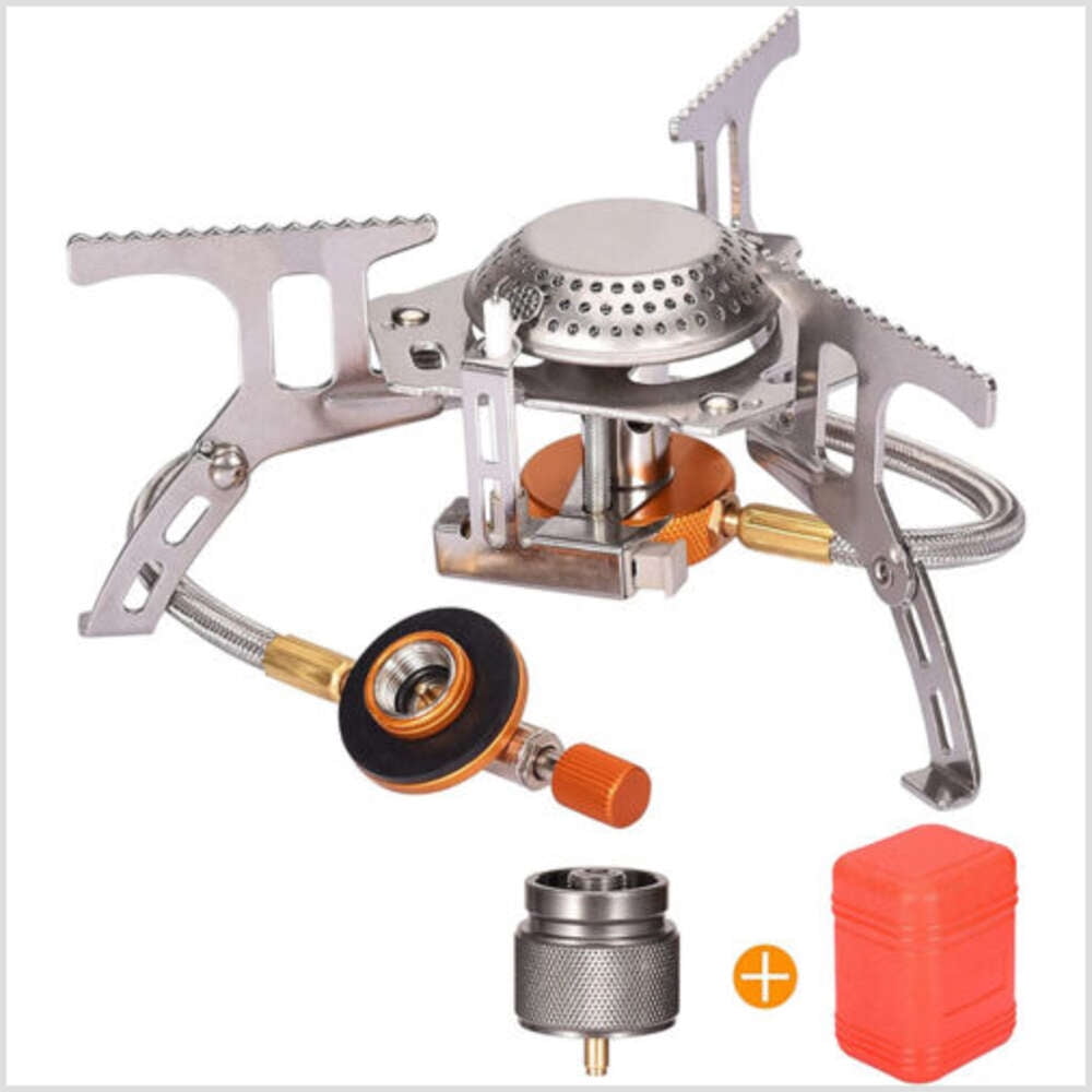 3700W Portable Backpacking Camping Gas Stove with Piezo Ignition ...