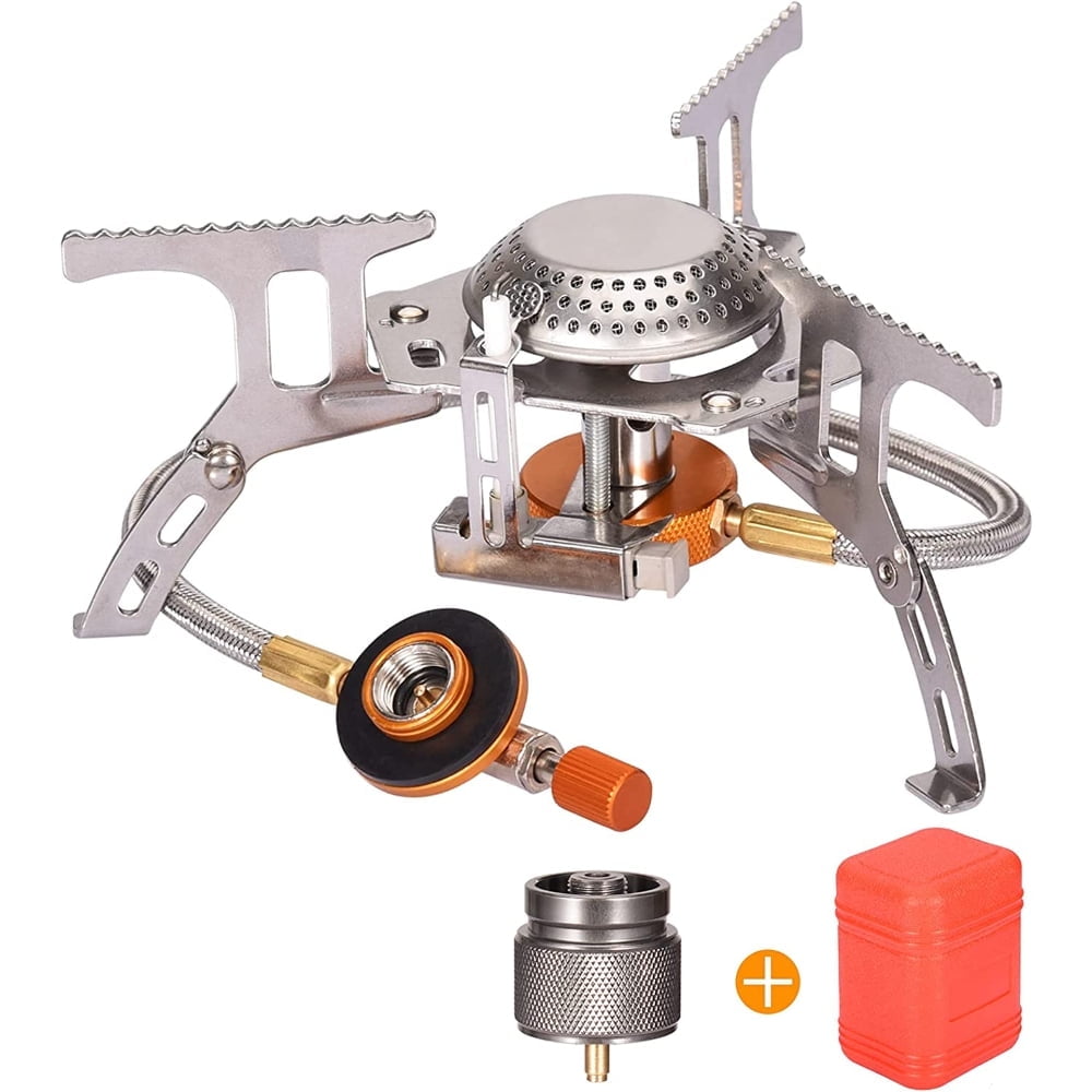 3700W Portable Foldable Camping Gas Stove – Backpacking Stove with ...