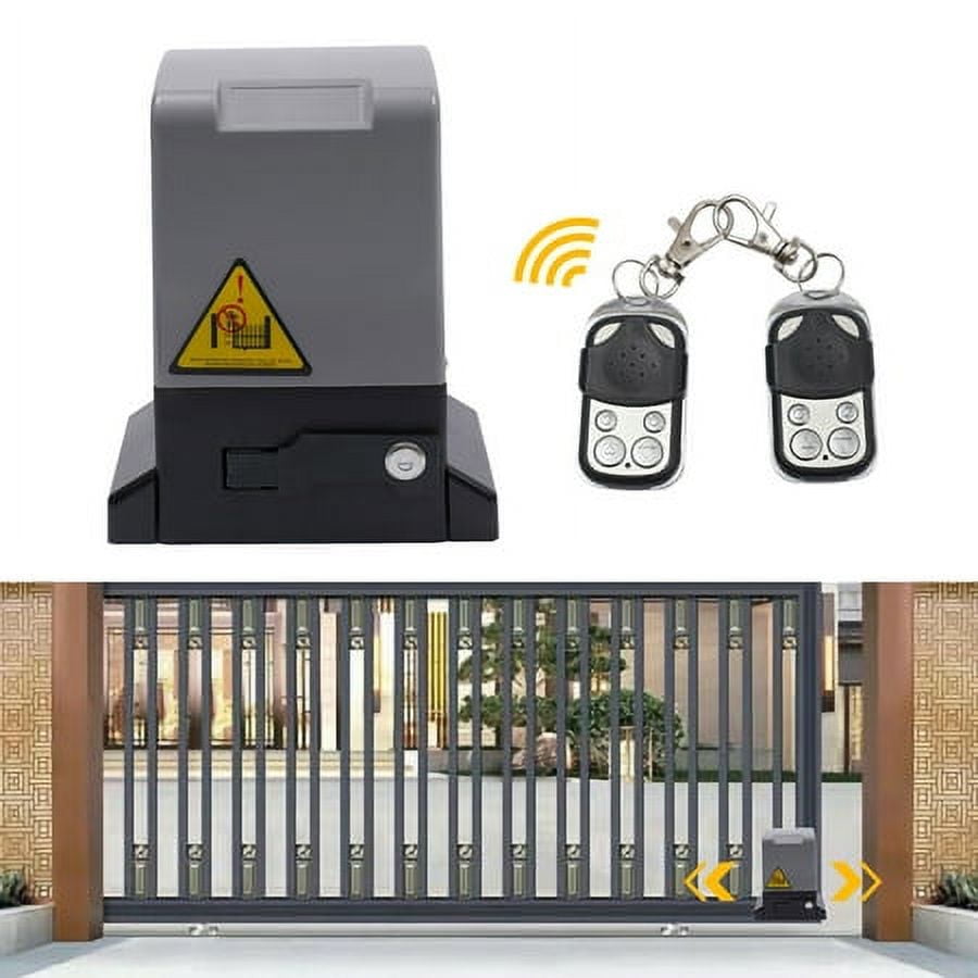 370W 1400LBS Sliding Gate Opener Electric Operator Automatic Motor with ...