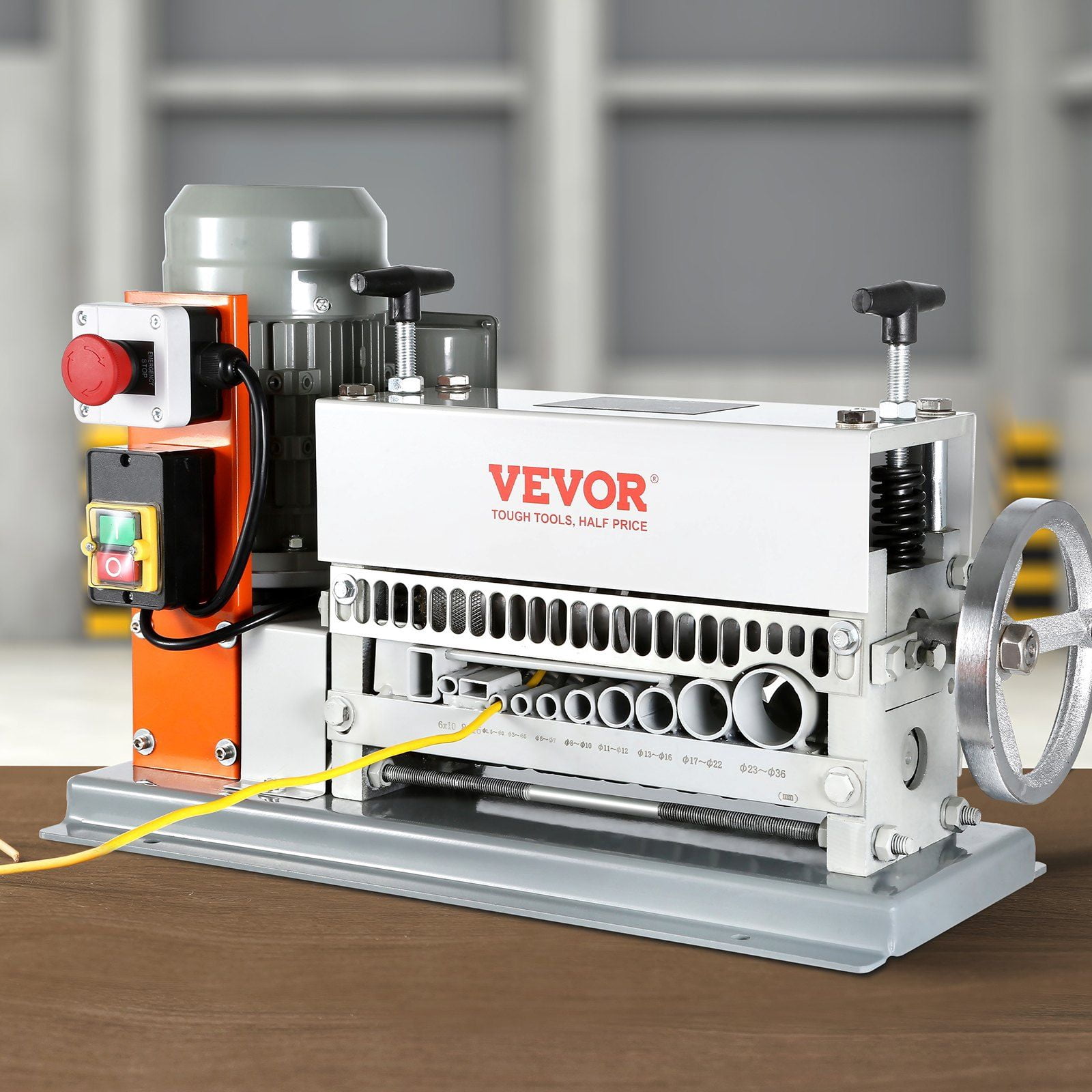 370W Heavy-Duty Automatic Wire Stripper, Motorized Cable Skin Peeler ...