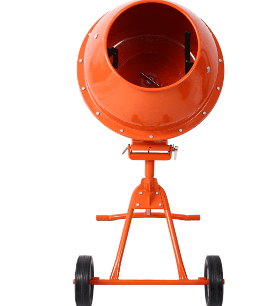 370W Portable Electric Concrete Mixer Cement Mixing Barrow Machine ...