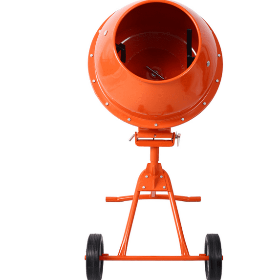 370W Portable Electric Concrete Mixer Cement Mixing Barrow Machine ...